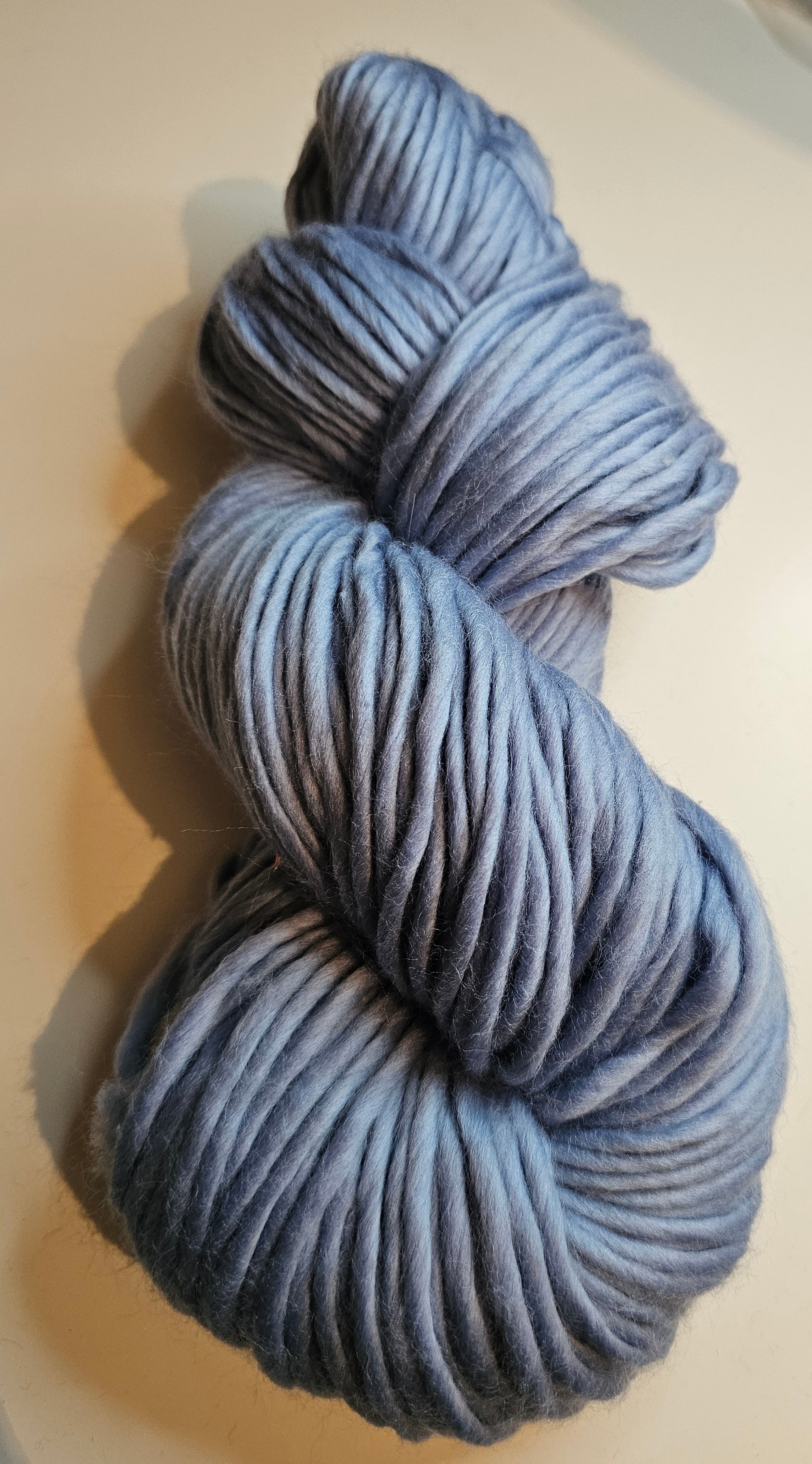 Powder Blue - Super chunky yarn – Farm to Fibre